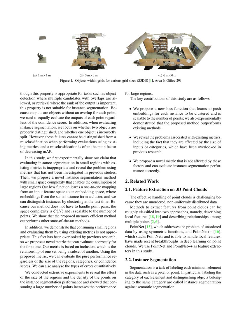 Rethinking Task And Metrics Of Instance Segmentation On 3d Point Clouds