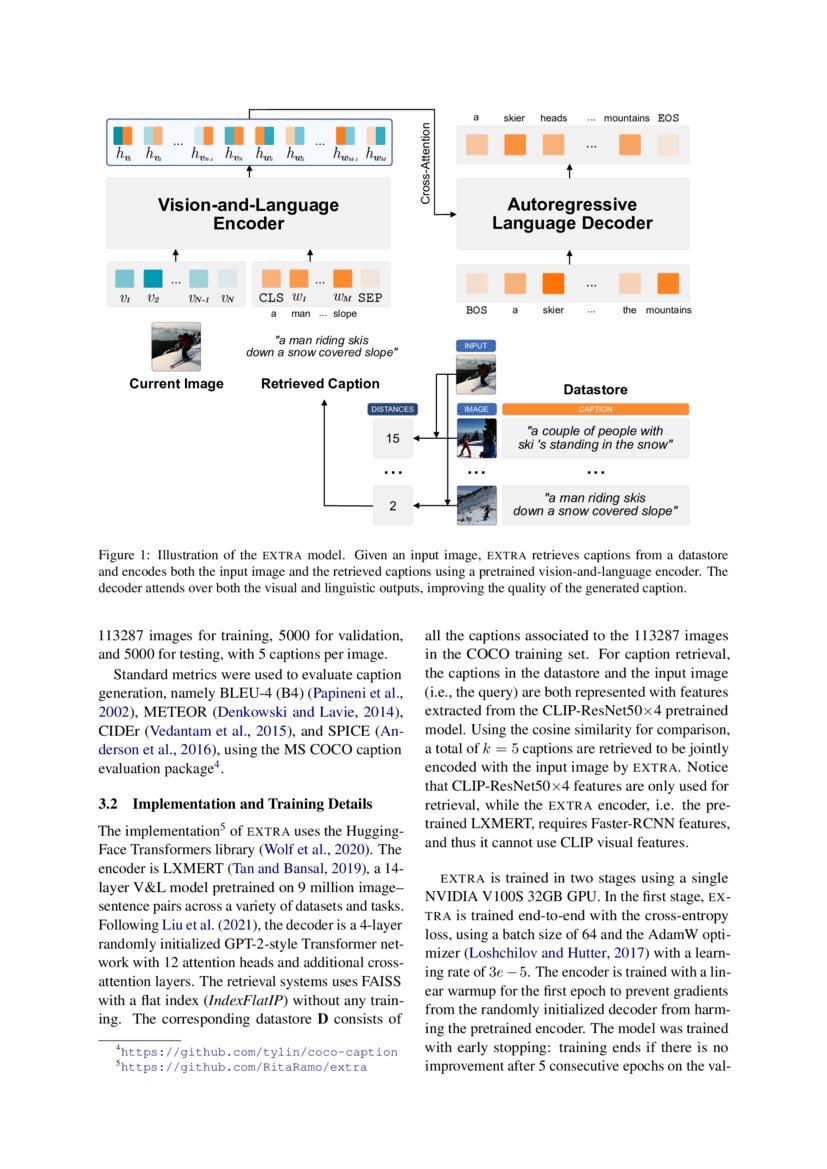 Retrieval-augmented Image Captioning | DeepAI