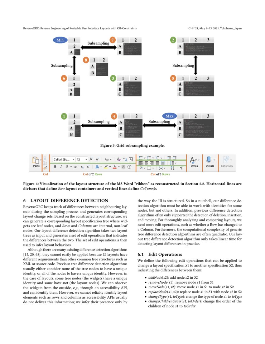 ReverseORC: Reverse Engineering of Resizable User Interface Layouts ... ReverseORC: Reverse Engineering of Resizable User Interface Layouts ...