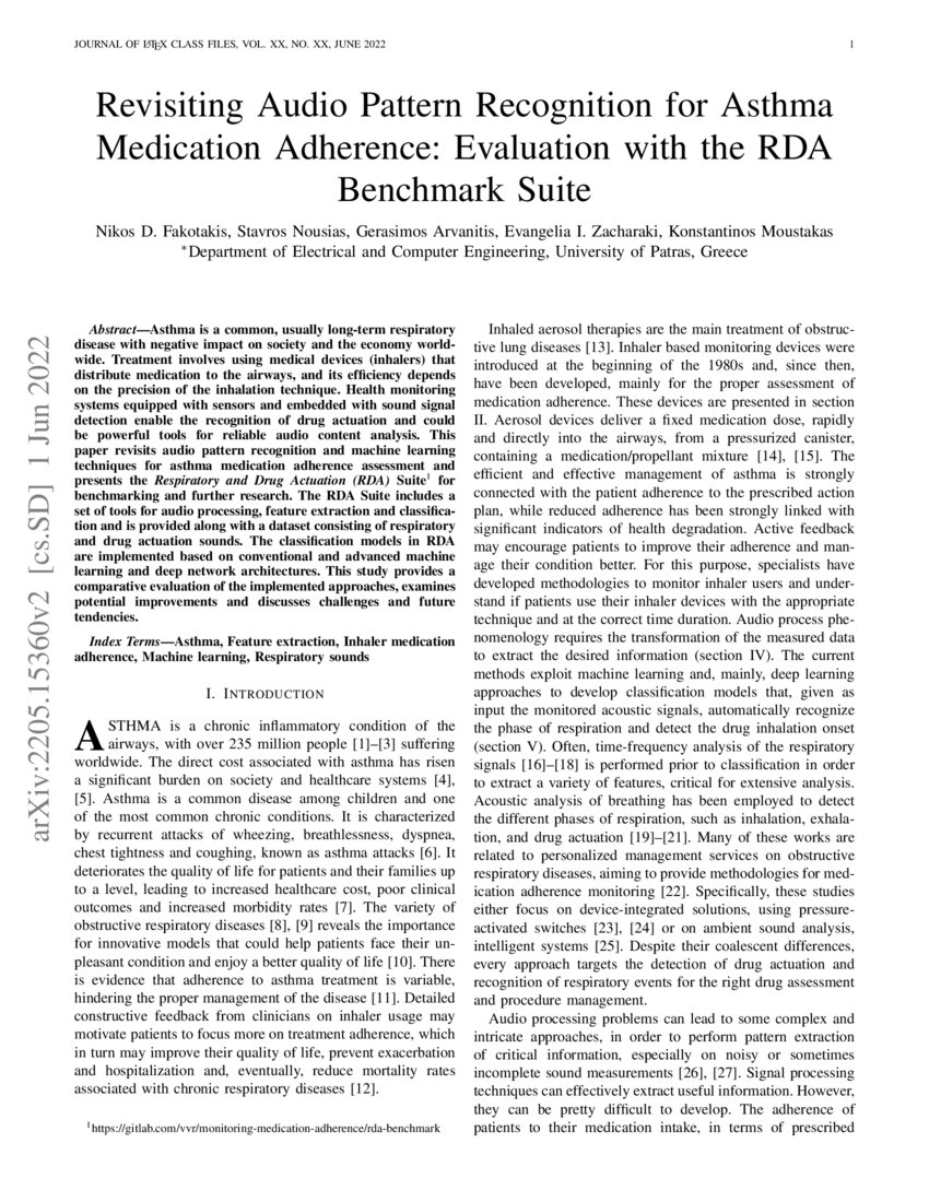 AI-enabled Sound Pattern Recognition on Asthma Medication Adherence ...