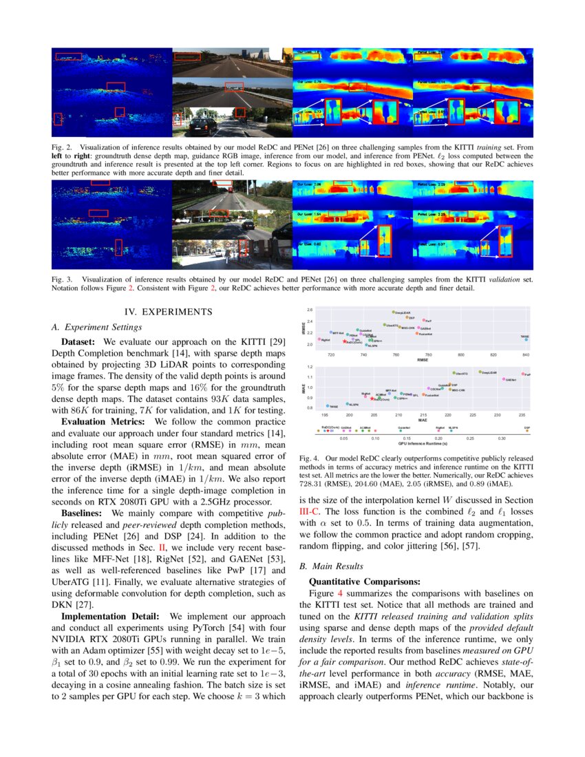 Revisiting Deformable Convolution For Depth Completion Deepai