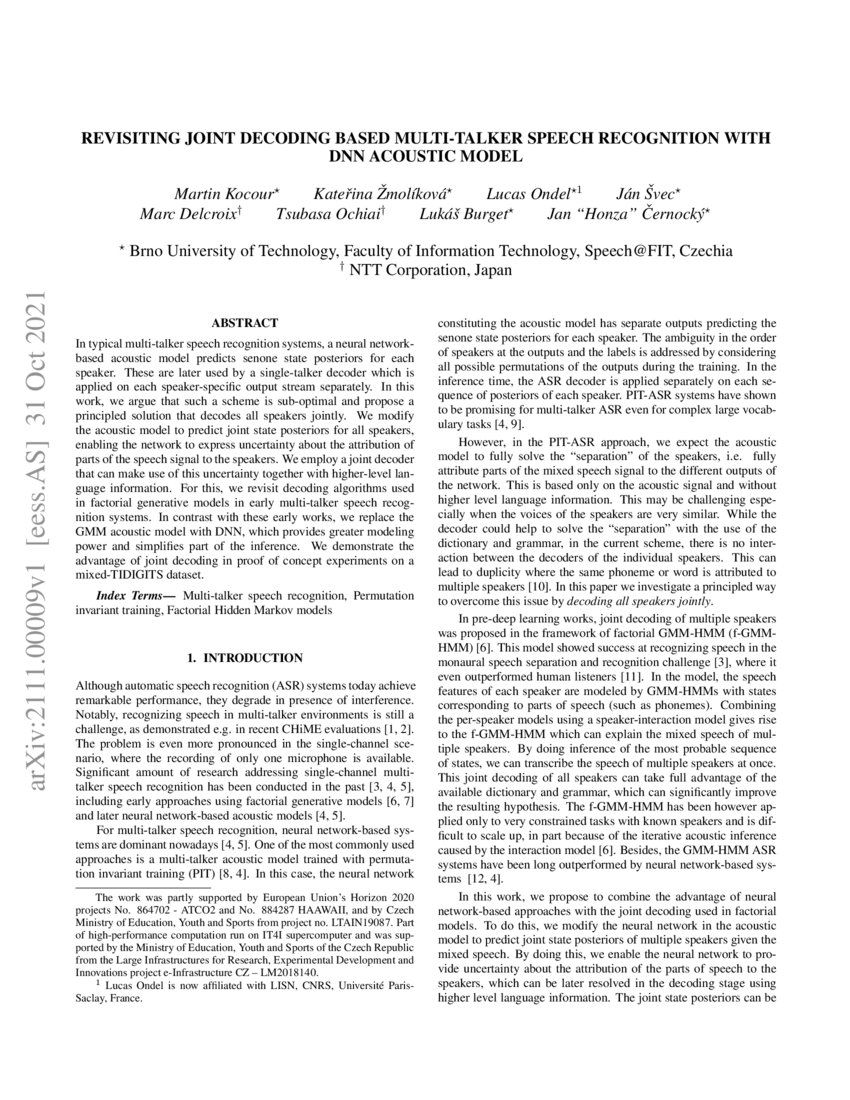 Revisiting Joint Decoding Based Multi Talker Speech Recognition With