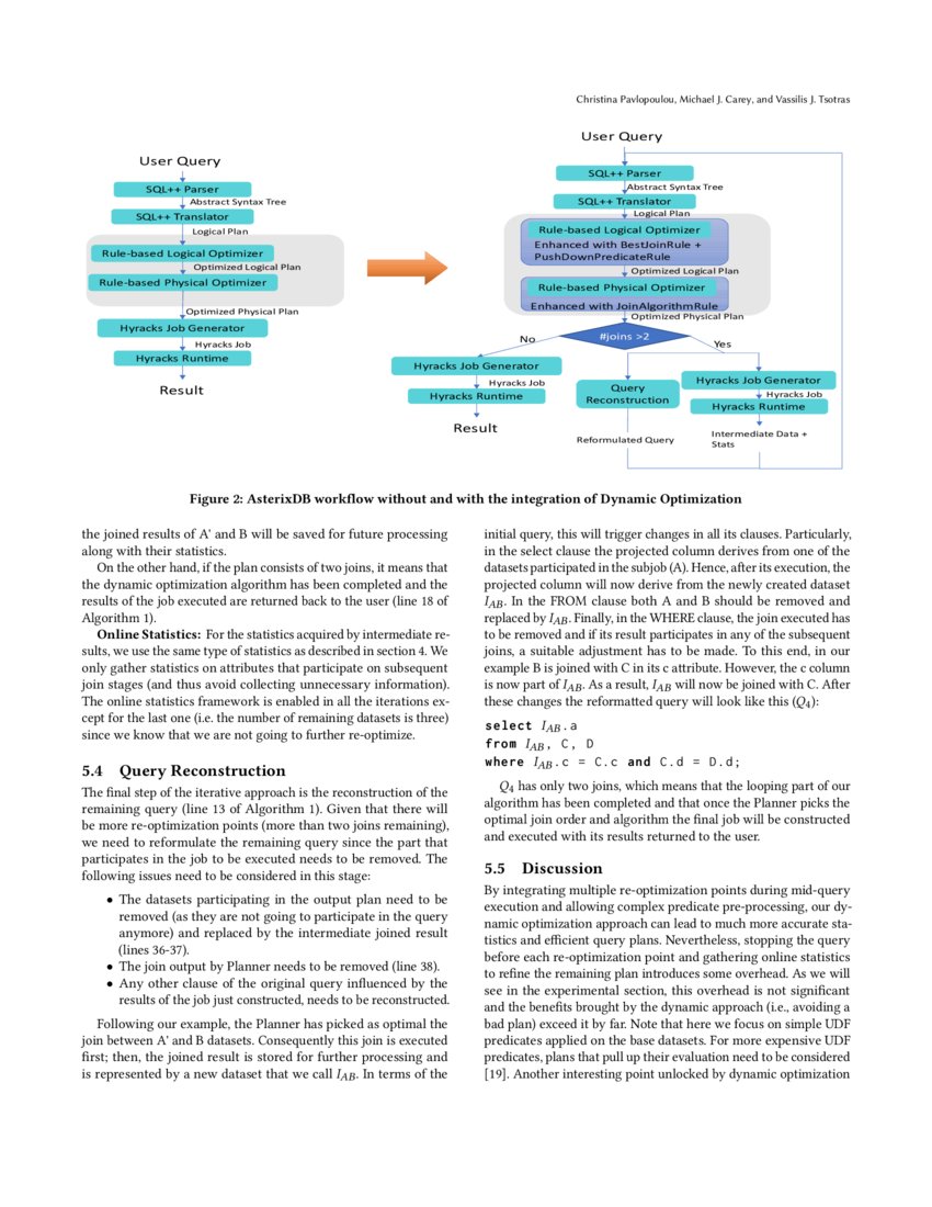 Revisiting Runtime Dynamic Optimization for Join Queries in Big Data ...
