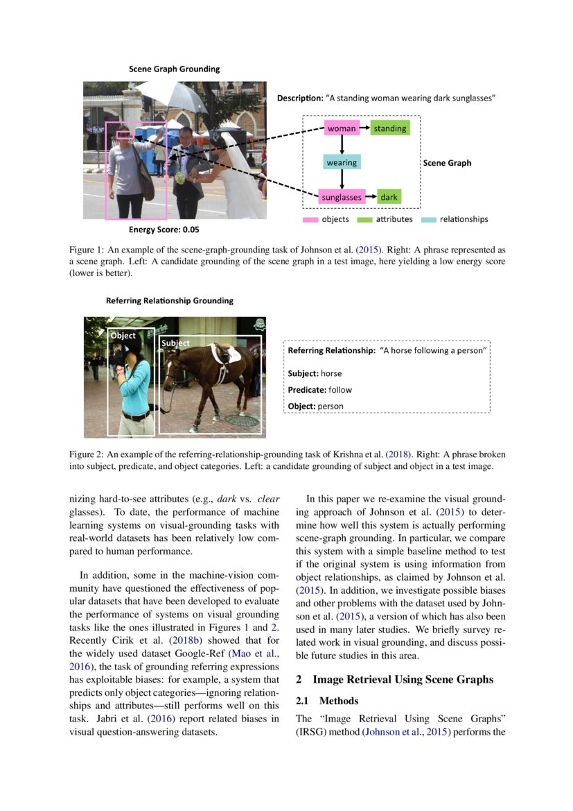 Revisiting Visual Grounding | DeepAI