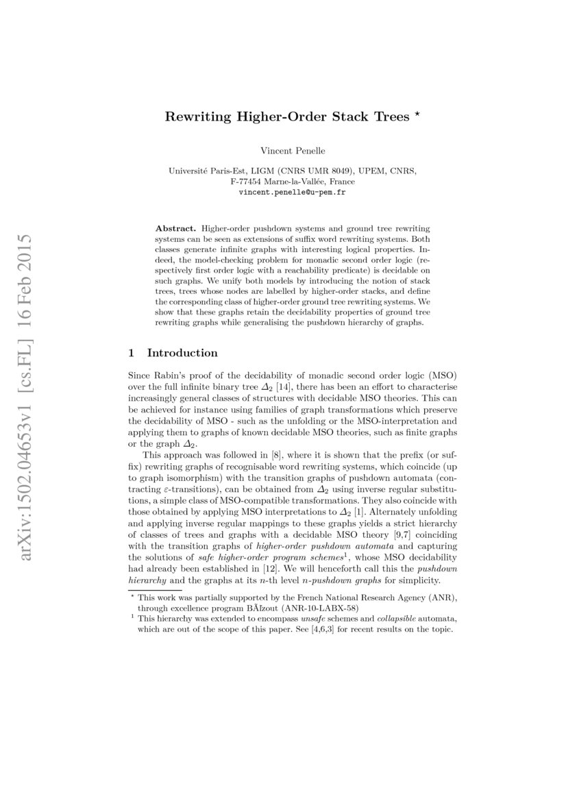 Rewriting Higher-Order Stack Trees | DeepAI