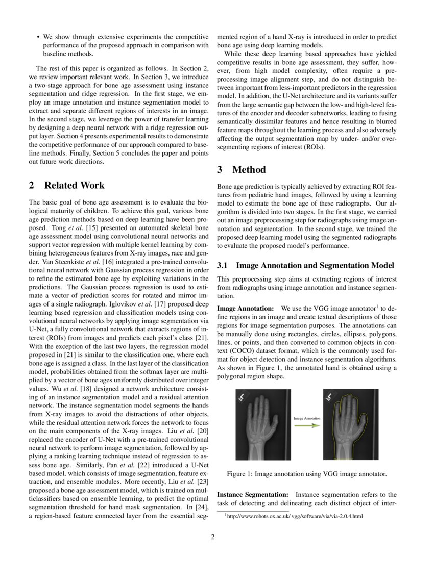 Ridge Regression Neural Network for Pediatric Bone Age Assessment | DeepAI