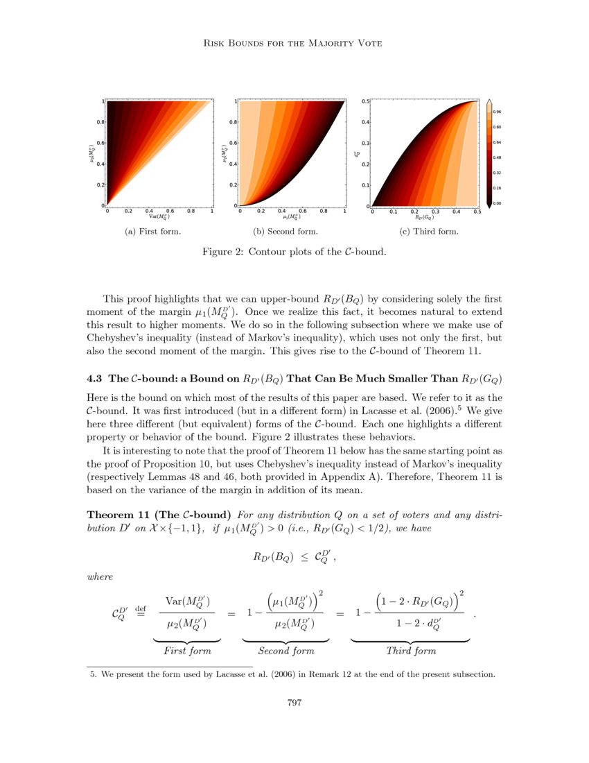 Risk Bounds for the Majority Vote: From a PAC-Bayesian Analysis to a Learning Algorithm | DeepAI