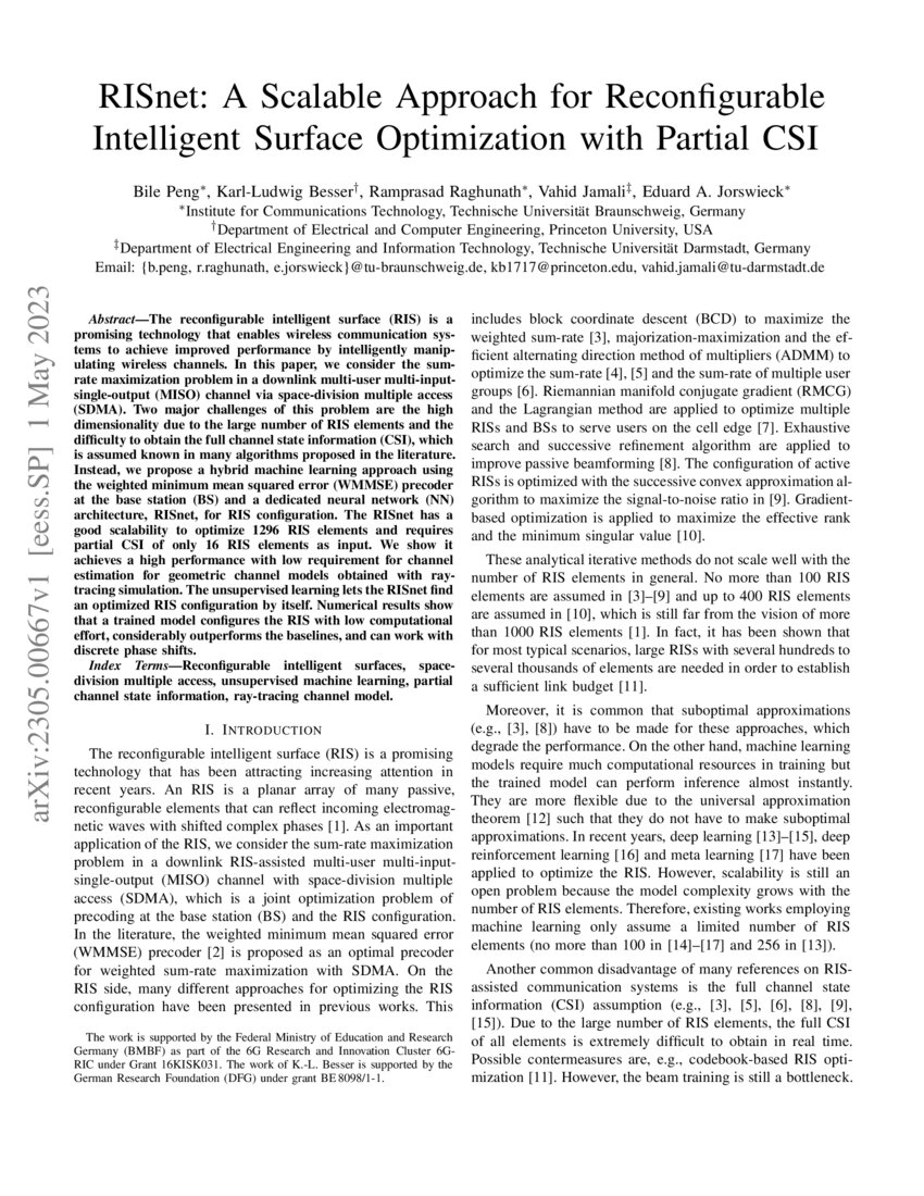 RISnet: A Scalable Approach for Reconfigurable Intelligent Surface Optimization with Partial CSI ...