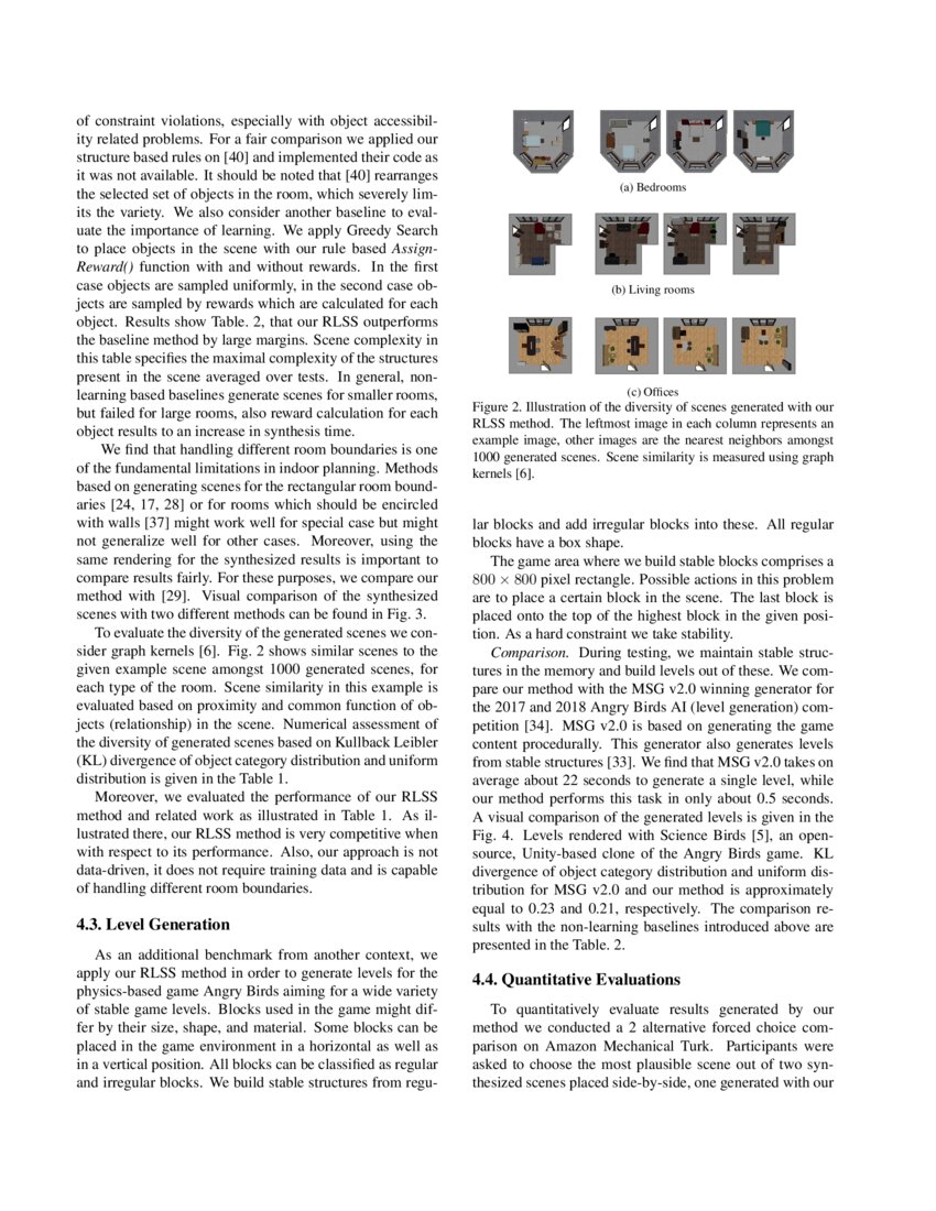 Rlss A Deep Reinforcement Learning Algorithm For Sequential Scene Generation Deepai 9661