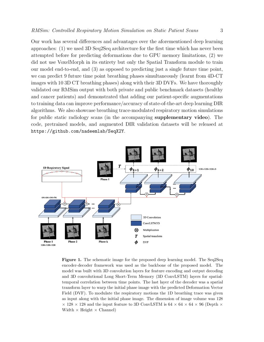 RMSim: Controlled Respiratory Motion Simulation on Static Patient Scans ...