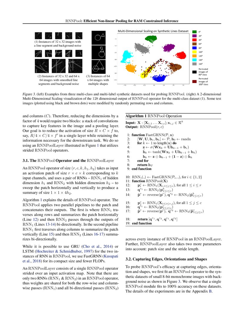 RNNPool: Efficient Non-linear Pooling for RAM Constrained Inference | DeepAI