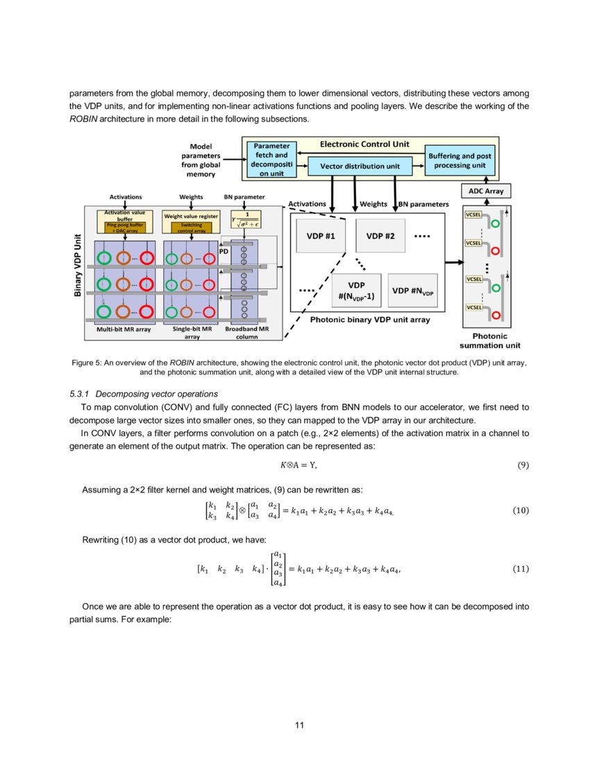 Robin A Robust Optical Binary Neural Network Accelerator Deepai