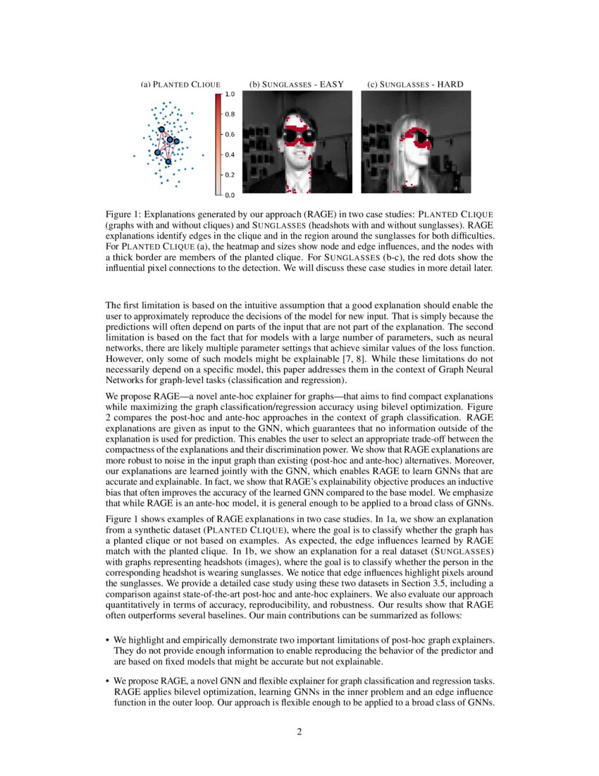 Robust Ante-hoc Graph Explainer using Bilevel Optimization | DeepAI