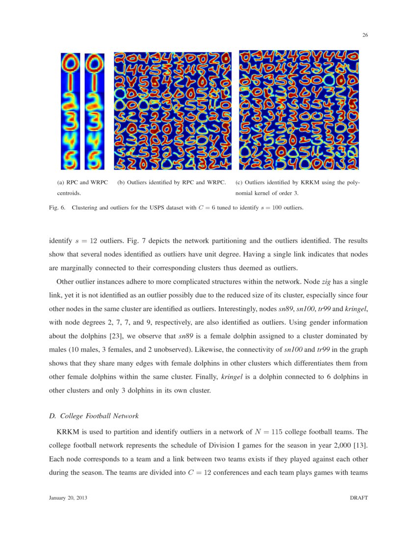 Robust Clustering Using Outlier Sparsity Regularization Deepai 9203