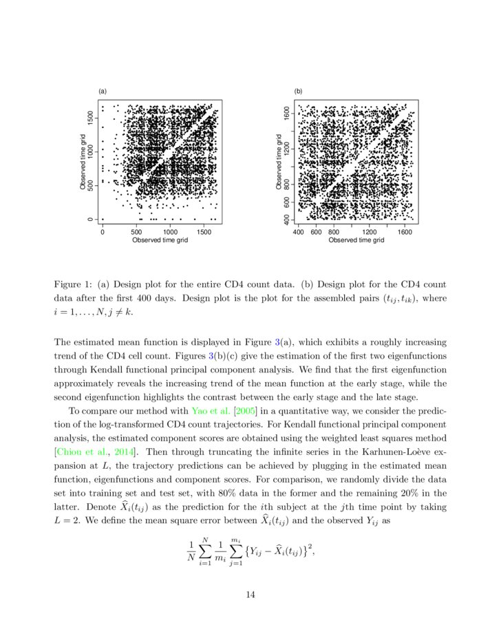 Robust Functional Principal Component Analysis for Non-Gaussian ... Robust Functional Principal Component Analysis for Non-Gaussian ...