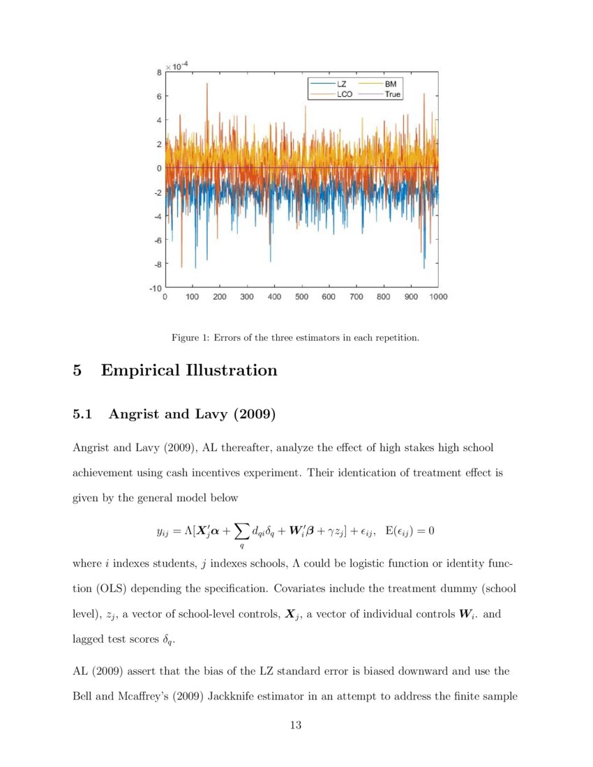 Robust Inference in High Dimensional Linear Model with Cluster ... Robust Inference in High Dimensional Linear Model with Cluster ...