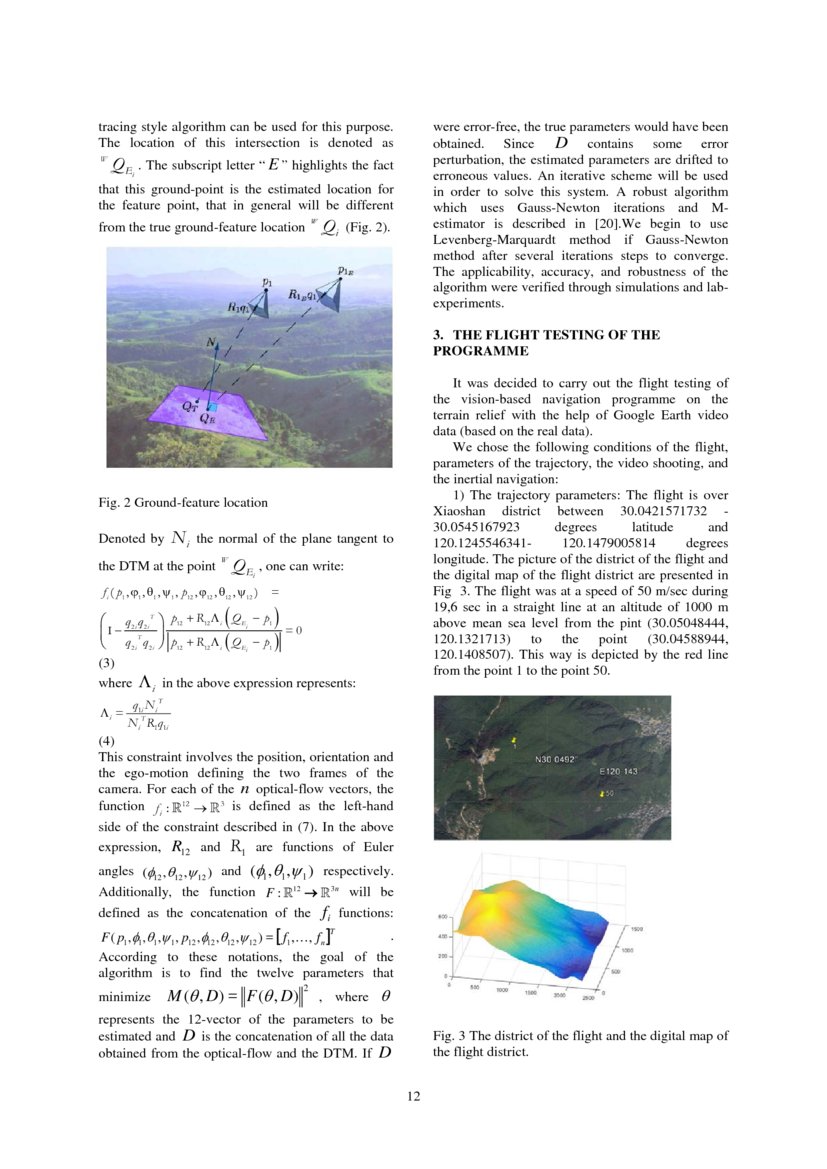Robust positioning of drones for land use monitoring in strong terrain ...
