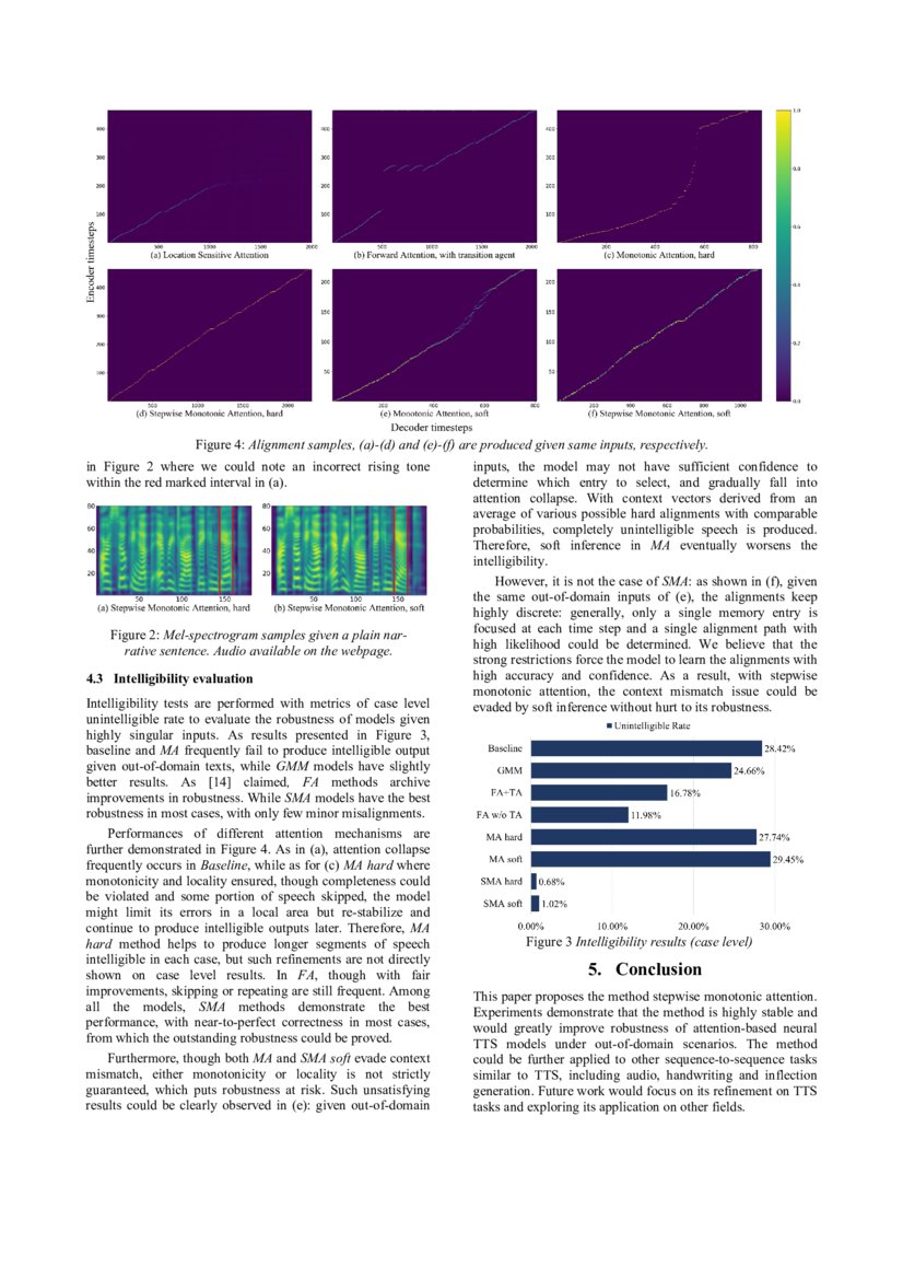 Robust Sequence To Sequence Acoustic Modeling With Stepwise Monotonic Attention For Neural Tts