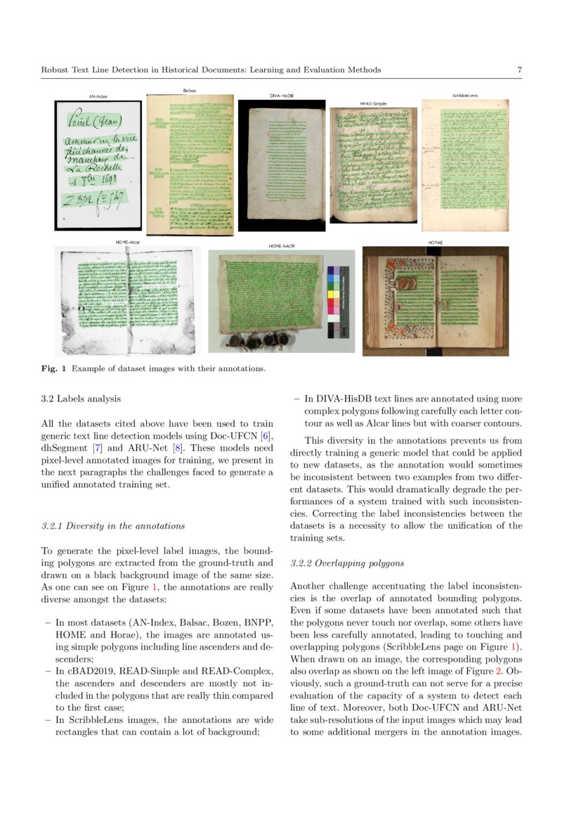 Robust Text Line Detection in Historical Documents: Learning and ...