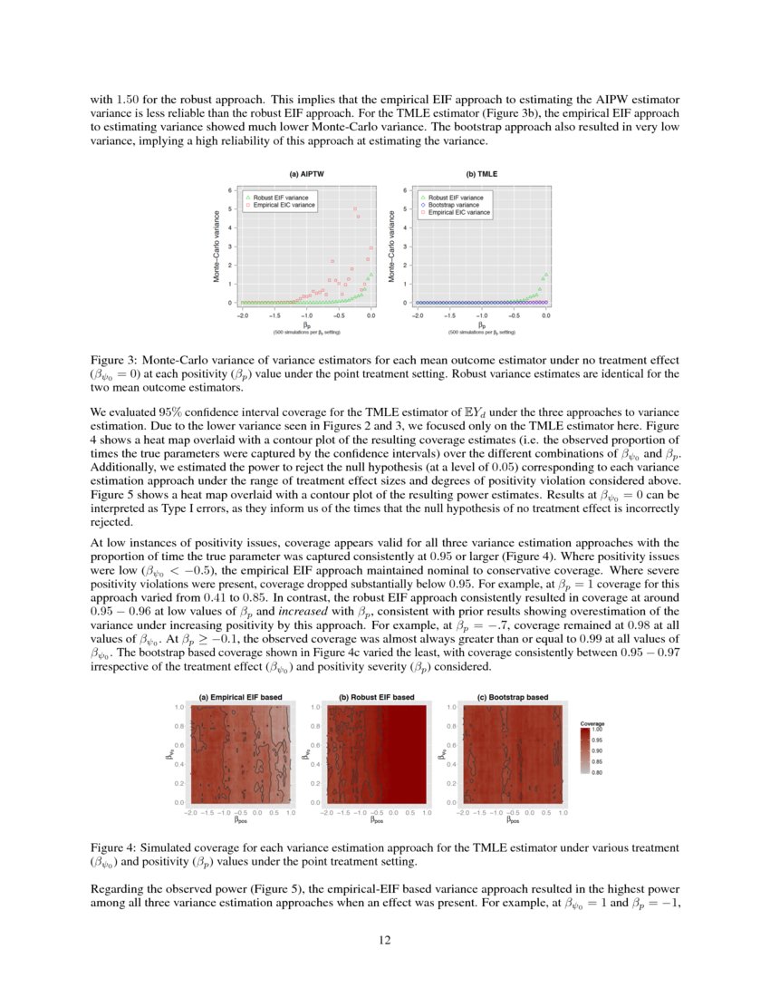 Robust Variance Estimation And Inference For Causal Effect Estimation 7280