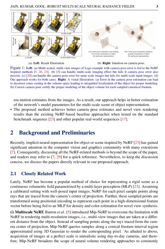 Robustifying The Multi Scale Representation Of Neural Radiance Fields Deepai