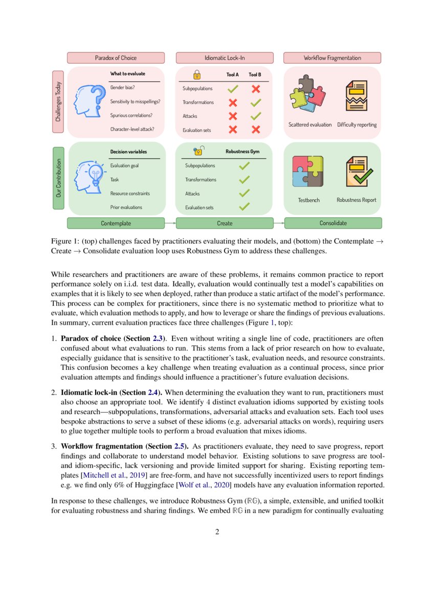 Robustness Gym: Unifying the NLP Evaluation Landscape | DeepAI