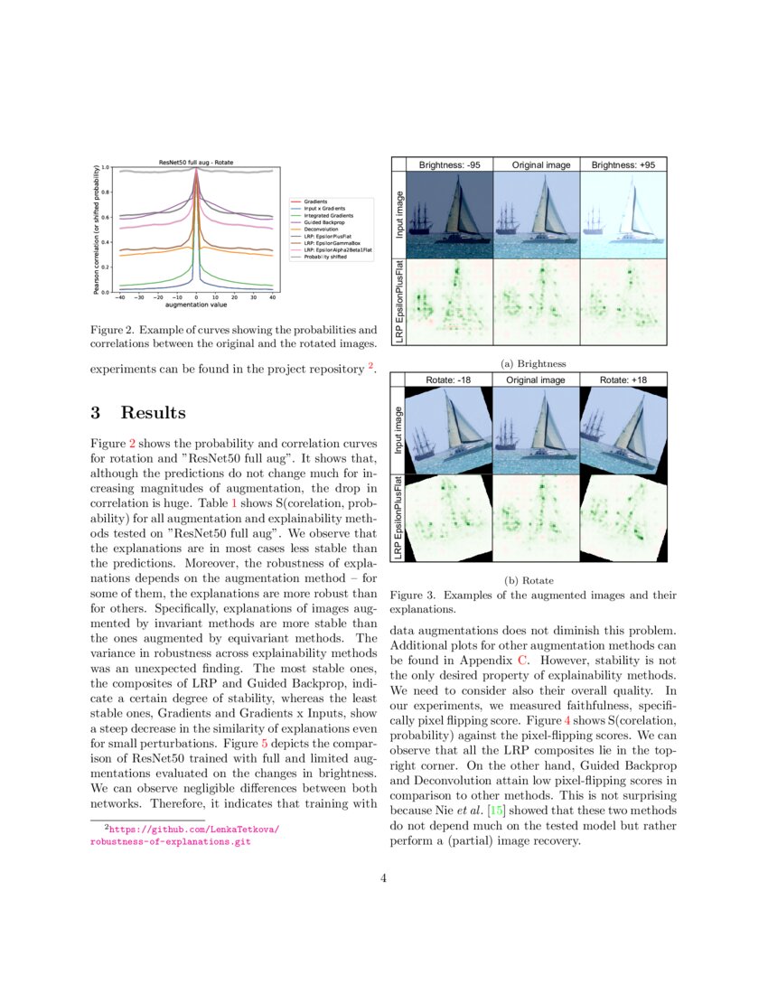 Robustness of Visual Explanations to Common Data Augmentation | DeepAI