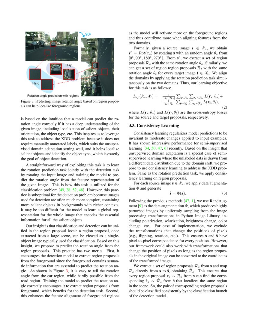 Rpcl A Framework For Improving Cross Domain Detection With Auxiliary