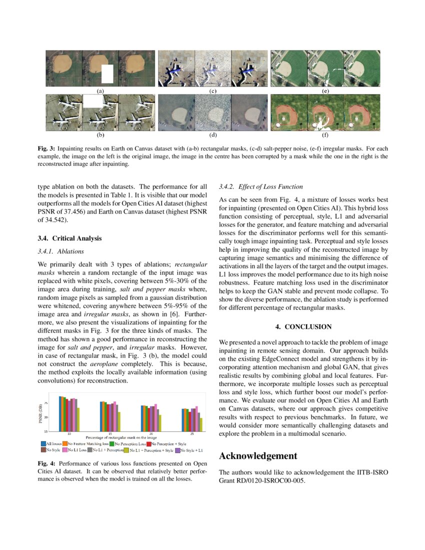 RSINet: Inpainting Remotely Sensed Images Using Triple GAN Framework | DeepAI