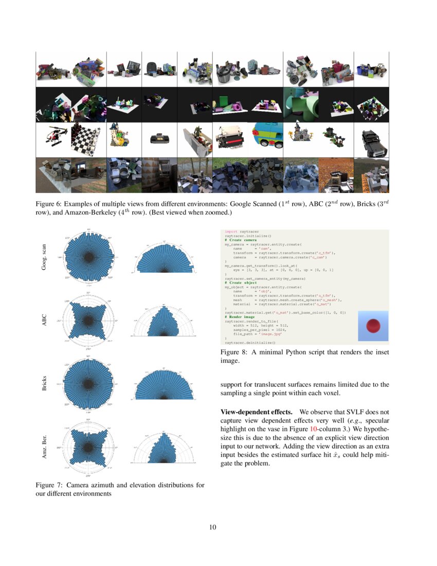 RTMV: A Ray-Traced Multi-View Synthetic Dataset for Novel View Synthesis | DeepAI