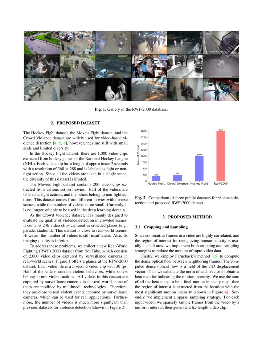 Rwf 2000 An Open Large Scale Video Database For Violence Detection