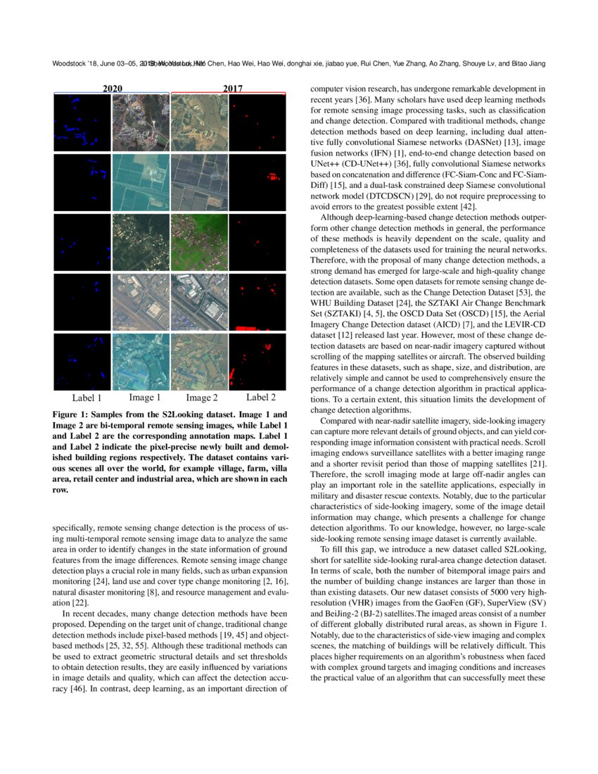 S2Looking: A Satellite Side-Looking Dataset for Building Change ...