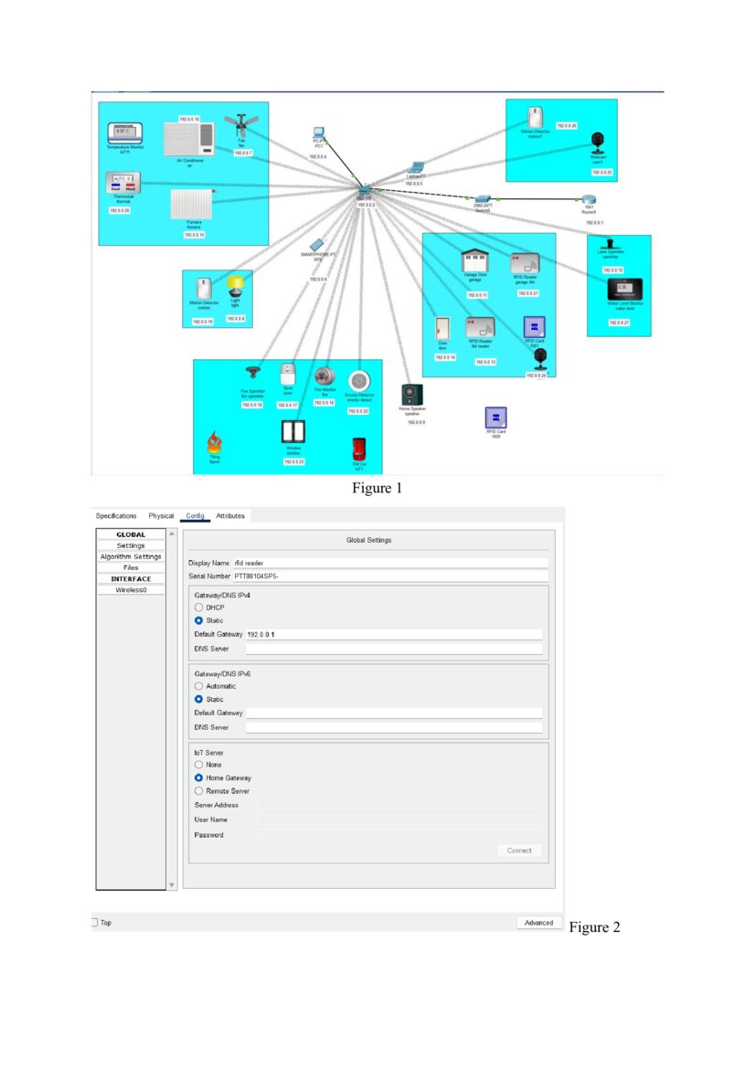 Safe And Secure Smart Home Using Cisco Packet Tracer Deepai