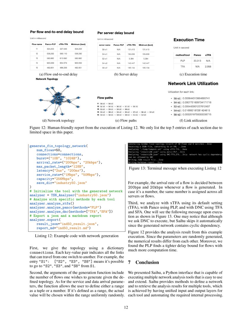 Saihu: A Common Interface of Worst-Case Delay Analysis Tools for Time-Sensitive Networks | DeepAI
