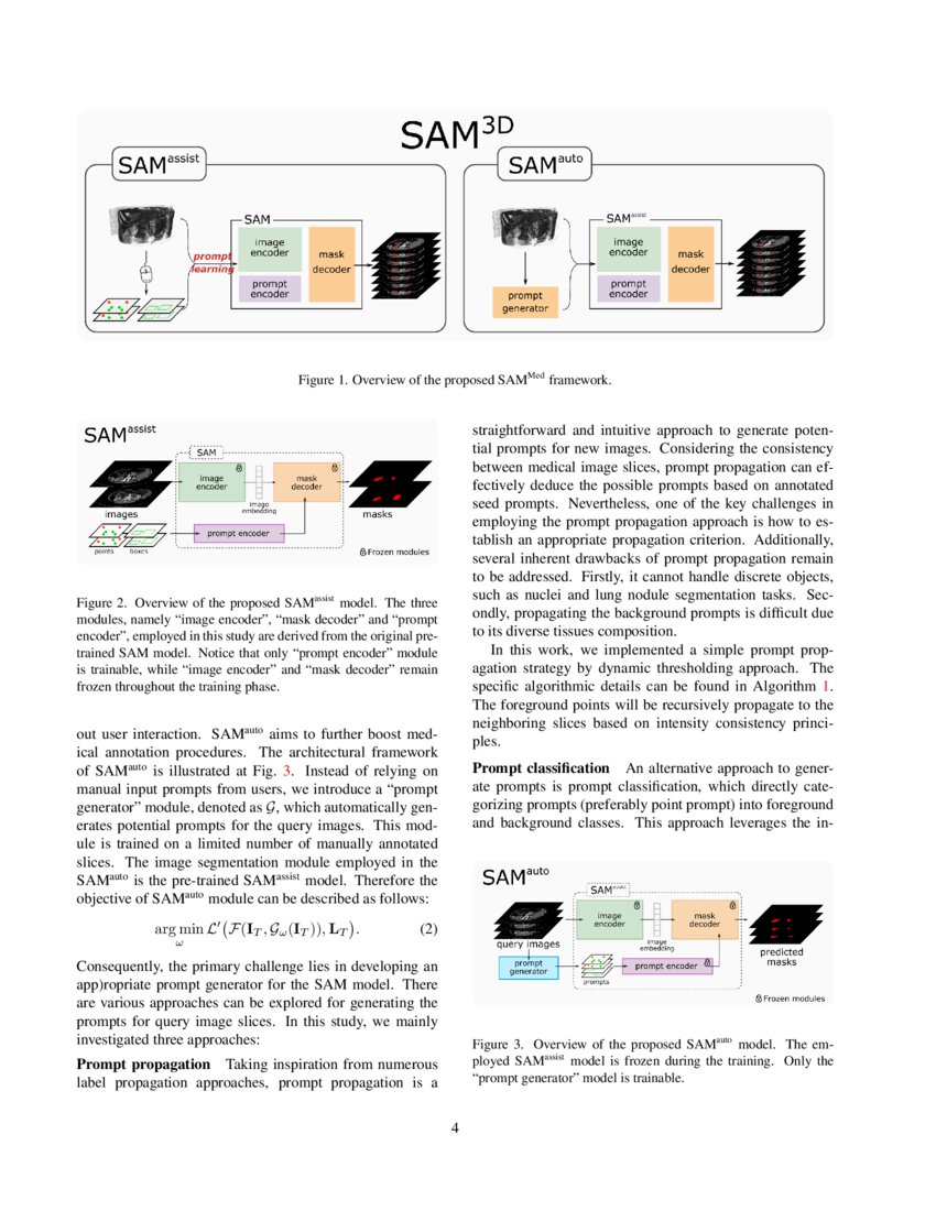 SAM^Med: A medical image annotation framework based on large vision ...