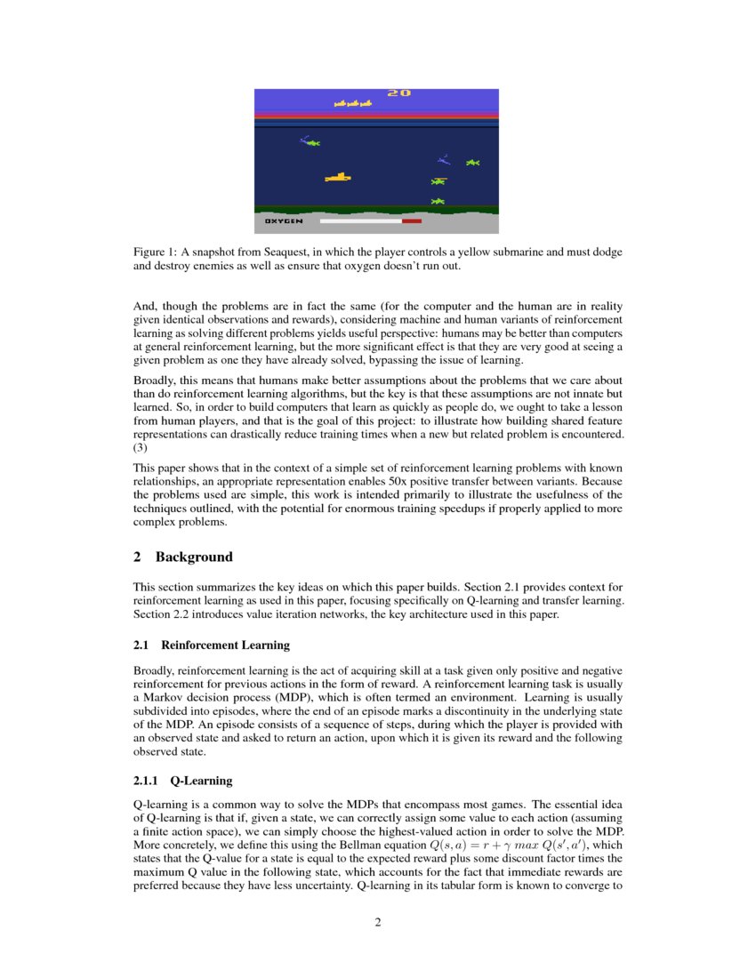 Sample-Efficient Reinforcement Learning through Transfer and Architectural Priors | DeepAI
