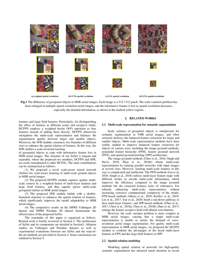 SaNet: Scale-aware neural Network for Parsing Multiple Spatial ... SaNet: Scale-aware neural Network for Parsing Multiple Spatial ...