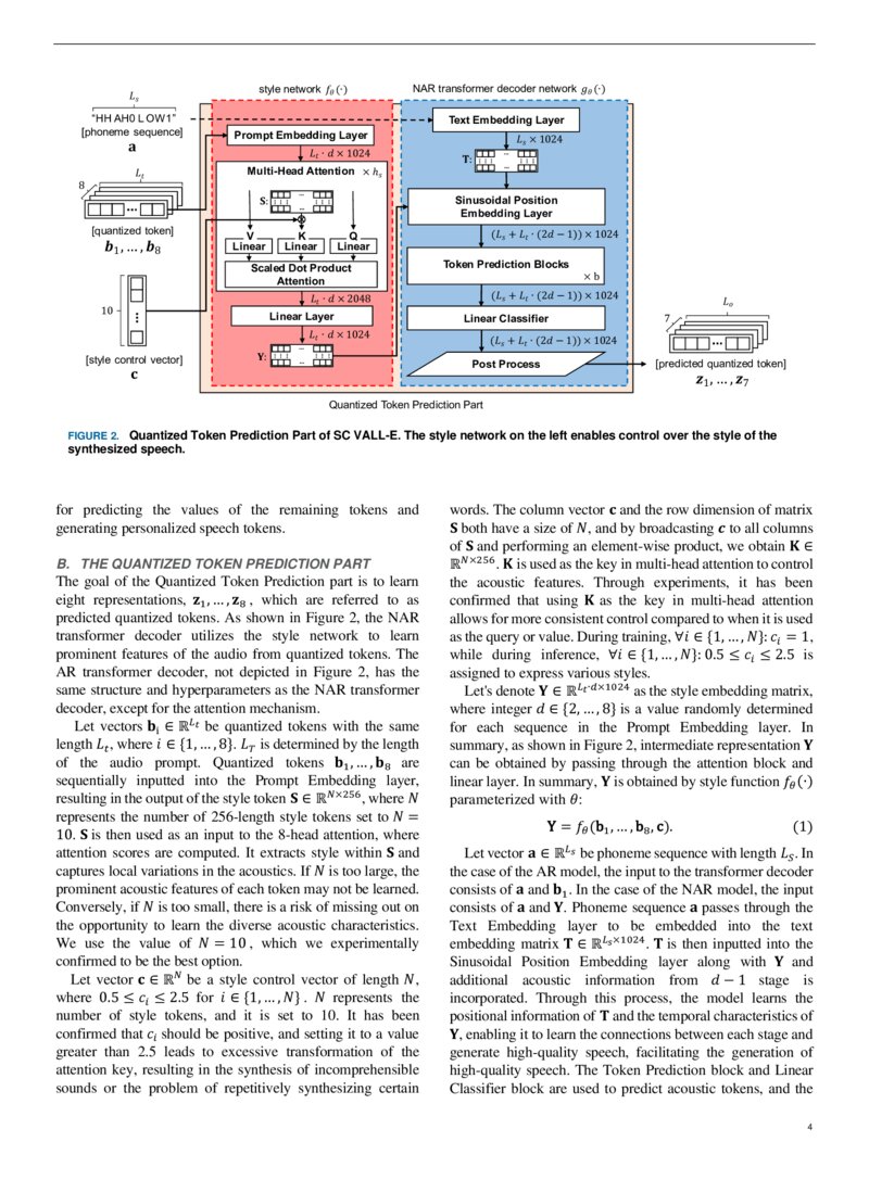 SC VALL-E: Style-Controllable Zero-Shot Text to Speech Synthesizer | DeepAI