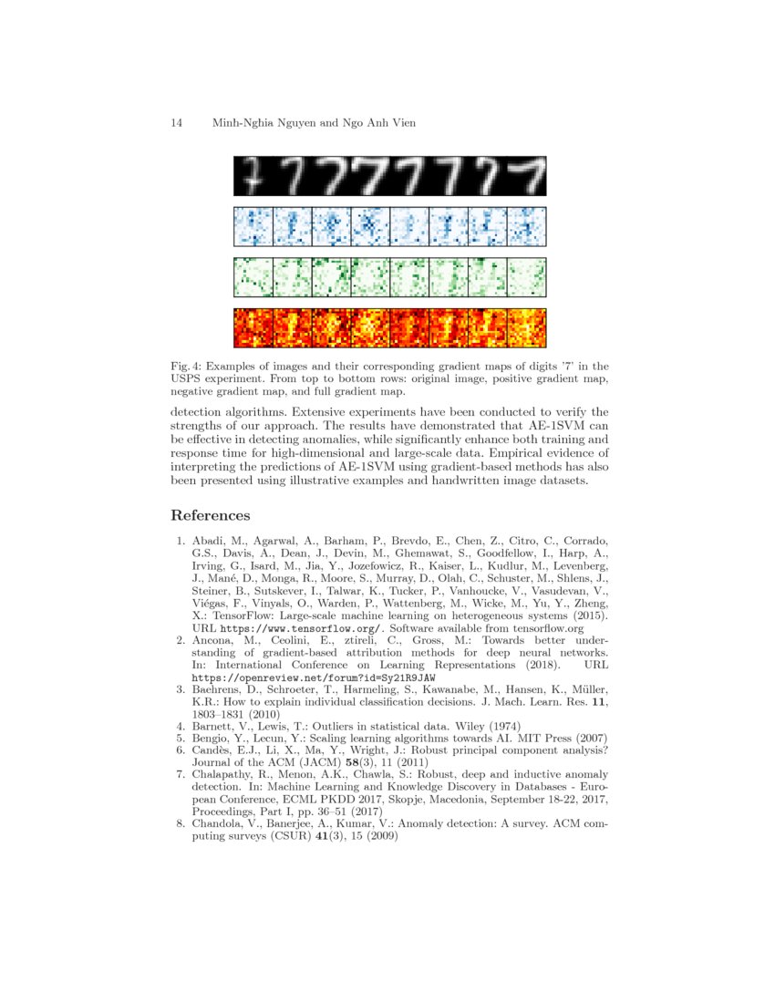Scalable And Interpretable One Class Svms With Deep Learning And Random