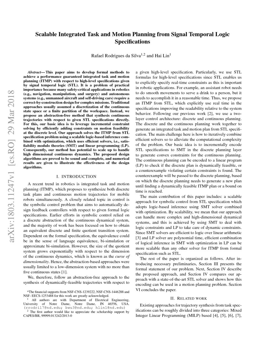 Scalable Integrated Task And Motion Planning From Signal Temporal Logic 2480