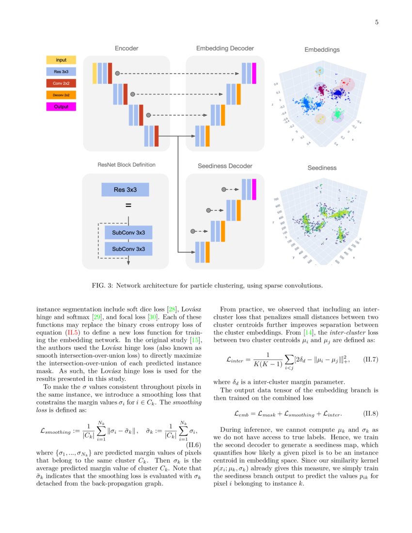 Scalable, Proposal-free Instance Segmentation Network for 3D Pixel ...
