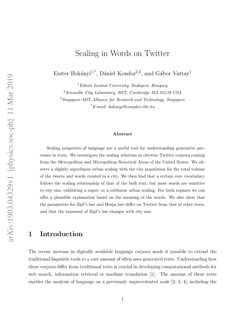 Scaling In Words On Twitter DeepAI scaling-in-words-on-twitter-deepai
