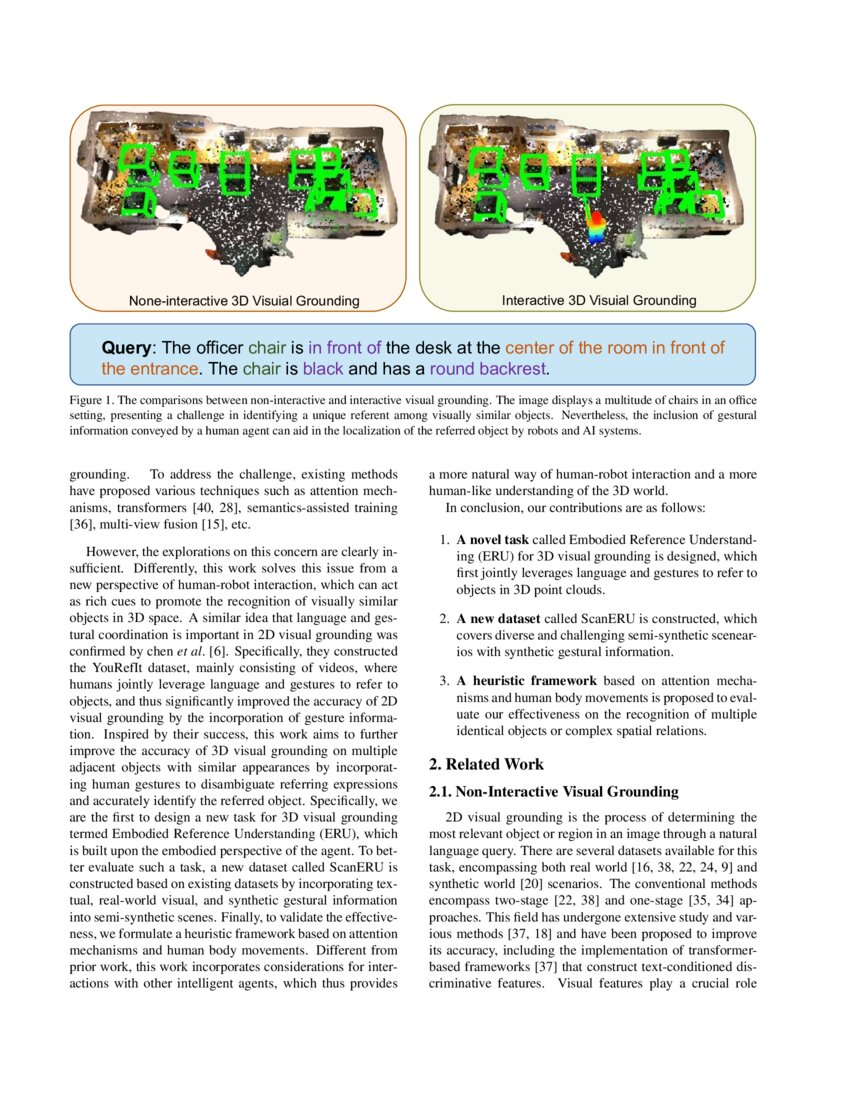 Scaneru Interactive 3d Visual Grounding Based On Embodied Reference