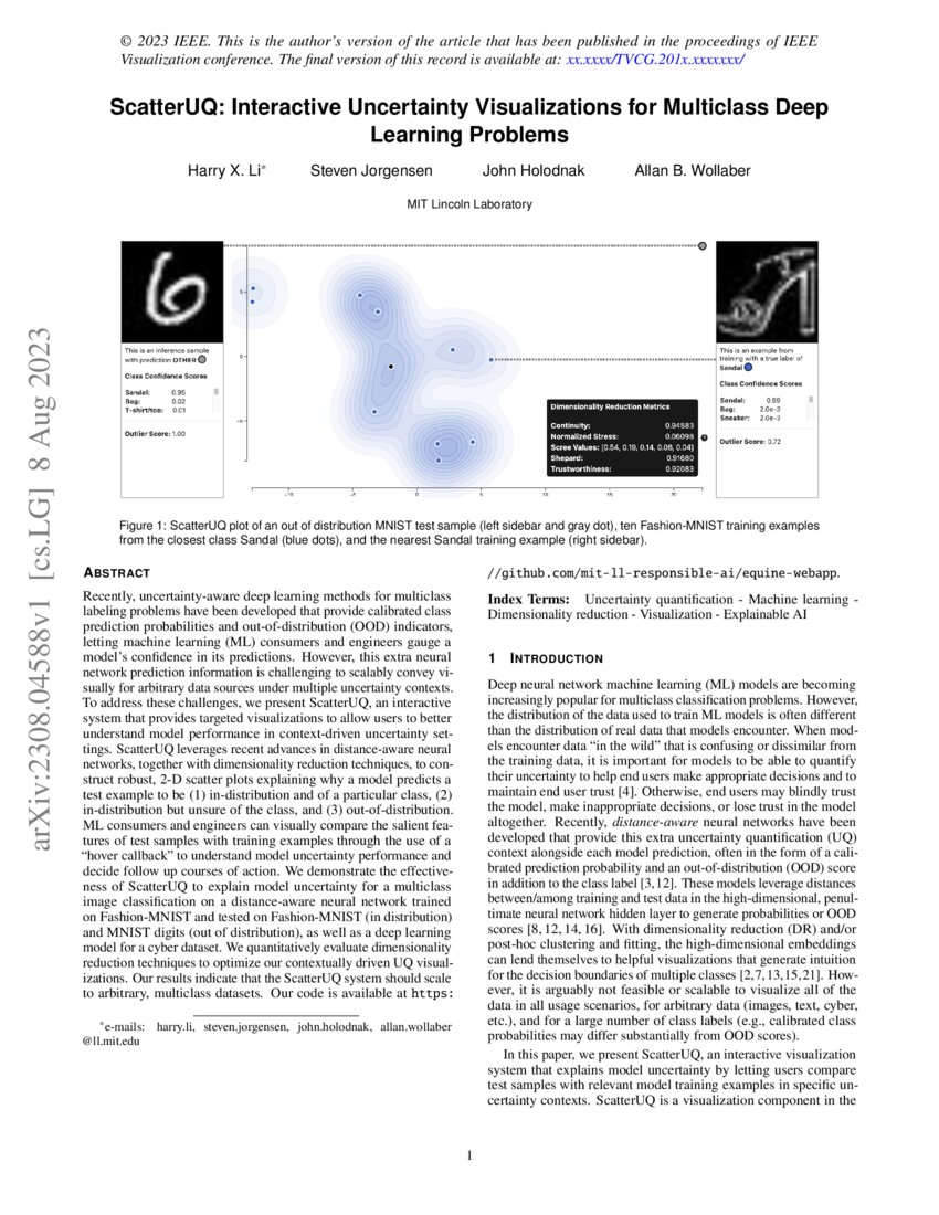 ScatterUQ: Interactive Uncertainty Visualizations for Multiclass Deep Learning Problems | DeepAI