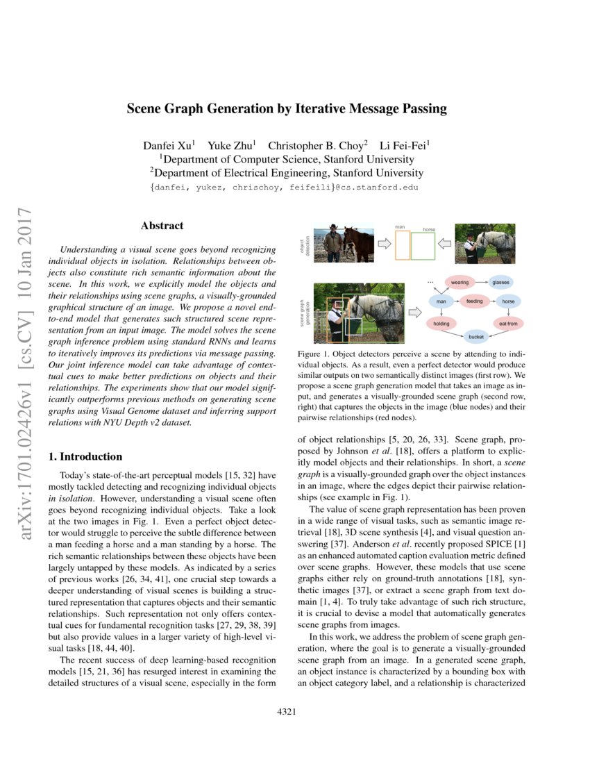 Scene Graph Generation by Iterative Message Passing | DeepAI