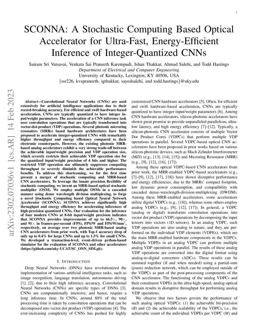 Sconna A Stochastic Computing Based Optical Accelerator For Ultra Fast Energy Efficient
