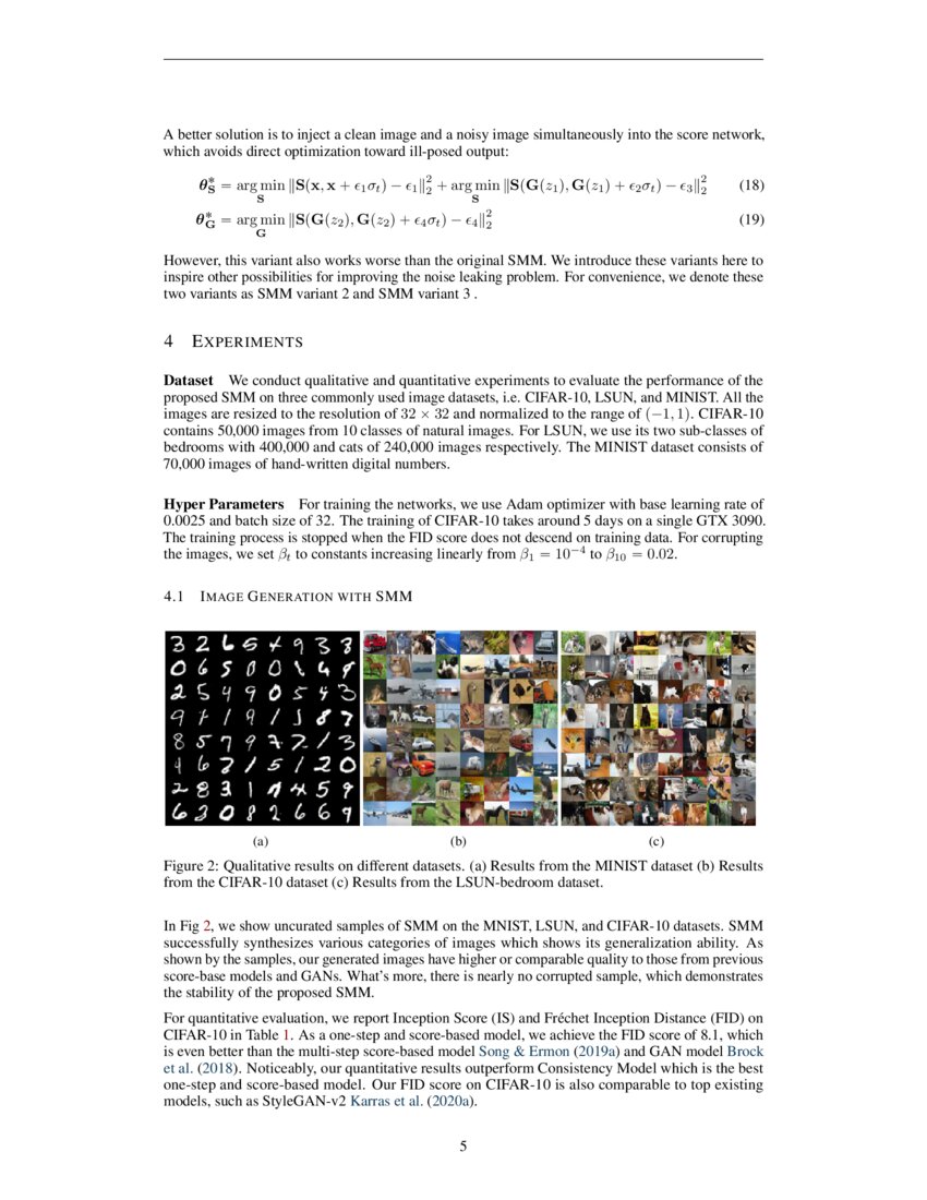 Score Mismatching For Generative Modeling Deepai