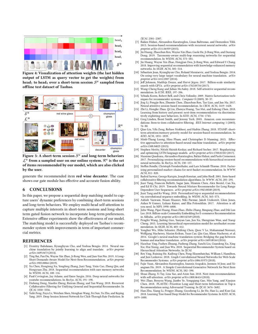 Sdm Sequential Deep Matching Model For Online Large Scale Recommender System Deepai