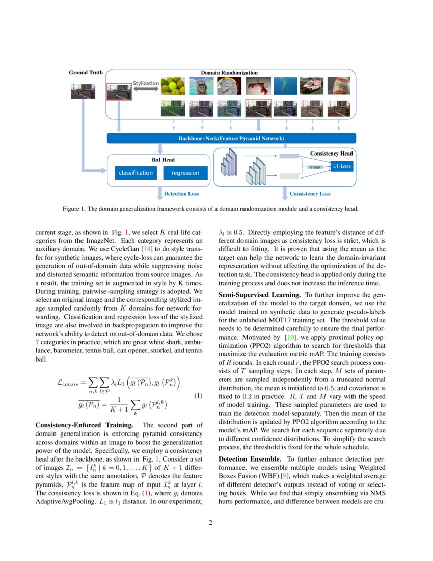 SDTracker: Synthetic Data Based Multi-Object Tracking | DeepAI