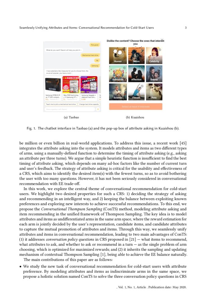 Seamlessly Unifying Attributes and Items: Conversational Recommendation ...